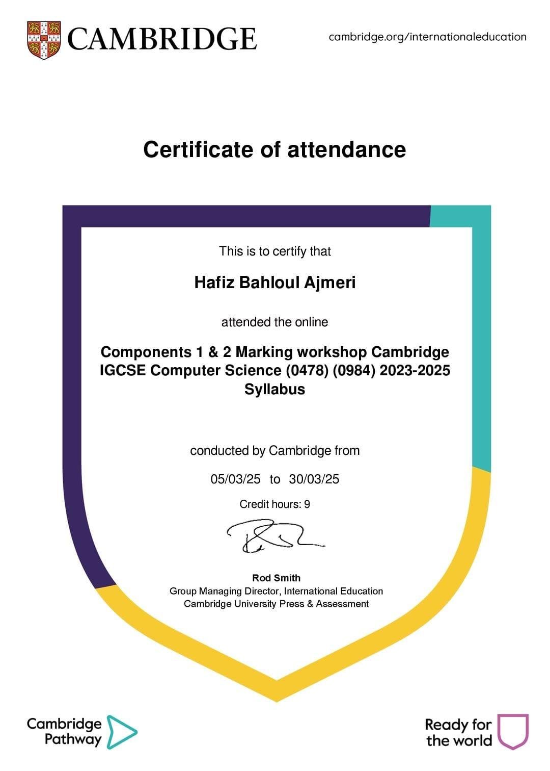 Hafiz Bahlol Ajmeri O Level A Level Senior Teacher In Isb Rwp Pak ...